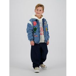 Vingino Jeans "Kit" - Comfort fit - in Dunkelblau - 64% | Gr&ouml;&szlig;e 128 | Kinderjeans