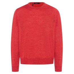 Maerz Muenchen Wollpullover in Rot - 63% | Gr&ouml;&szlig;e 56 | Herren-plussize