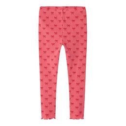 name it Leggings "Karinna" in Rot - 50% | Größe 98 | Kinderhosen