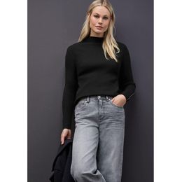 Street One Pullover in Schwarz - 50% | Gr&ouml;&szlig;e 36 | Damen-pullover-cardigans