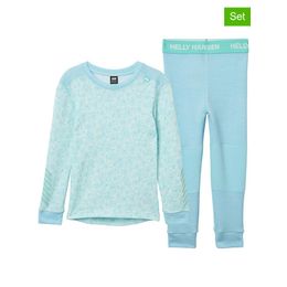 Helly Hansen 2tlg. Funktionswäsche-Set in Hellblau - 45% | Größe 98 | Baby-waesche
