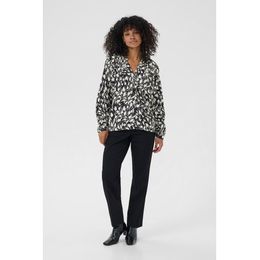 Kaffe Bluse in Schwarz/ Wei&szlig; - 43% | Gr&ouml;&szlig;e 34 | Damen-blusen