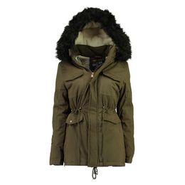 Geographical Norway Parka "Celeste" in Oliv - 65% | Gr&ouml;&szlig;e M | Damenjacken