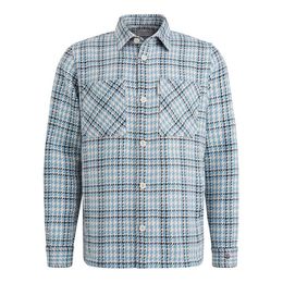 Cast Iron Hemd - Regular fit - in Hellblau - 58% | Gr&ouml;&szlig;e M | Herren-plussize