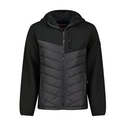 Geographical Norway Fleecejacke "Toulon" in Schwarz - 72% | Gr&ouml;&szlig;e M | Herren-pullover-sport