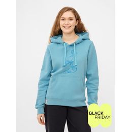 Derbe Hoodie in Hellblau - 49% | Gr&ouml;&szlig;e L | Damen-sweatshirts-jacken