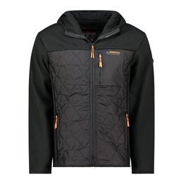 Geographical Norway Fleecejacke "Tunis" in Schwarz - 73% | Größe S | Herren-pullover-sport