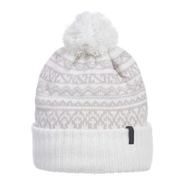 Icepeak Strickm&uuml;tze "Hull" in Beige/ Wei&szlig; - 10% | Kindermuetzen