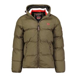 Geographical Norway Steppjacke "Ancelo" in Khaki - 68% | Gr&ouml;&szlig;e S | Herrenjacken