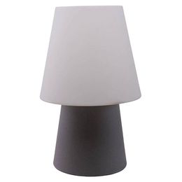 8 Seasons LED-Tischleuchte "No. 1" in Taupe/ Weiß - (H)60 x Ø 39 cm - 38% | Lichterketten-dekobeleuchtung