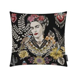 MAGMA Heimtex Kissenh&uuml;lle "Frida" in Bunt - (L)45 x (B)45 cm - 10% | Dekokissen