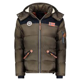 Geographical Norway Winterjacke "Celian" in Khaki - 74% | Gr&ouml;&szlig;e XXL | Herren-plussize