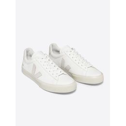 Veja Leder-Sneakers "Campo" in Wei&szlig;/ Creme - 20% | Gr&ouml;&szlig;e 41 | Herrensneakers