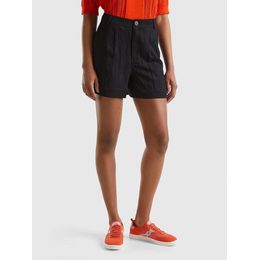 Benetton Shorts in Schwarz - 67% | Gr&ouml;&szlig;e 38 | Shorts