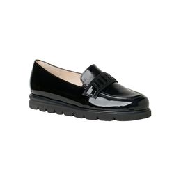 Hassia Leder-Mokassins "Pisa" in Schwarz - 56% | Gr&ouml;&szlig;e 40 | Damen-schuhe-halbschuhe