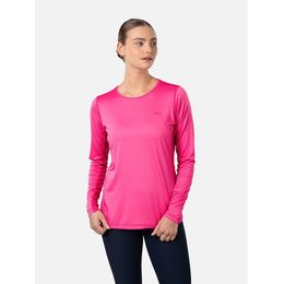 KARI TRAA Funktionslongsleeve "Nora 2.0" in Pink - 45% | Gr&ouml;&szlig;e M | Damen-outdoor-tops-shirts