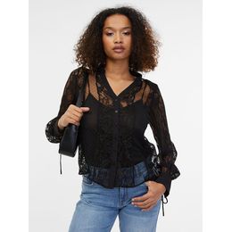 ORSAY Bluse in Schwarz - 52% | Gr&ouml;&szlig;e 38 | Damen-blusen