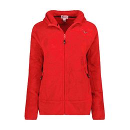 Geographical Norway Fleecejacke "Upalood" in Rot - 57% | Gr&ouml;&szlig;e L | Damenjacken