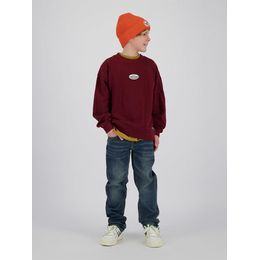 Vingino Sweatshirt "Novan" in Rot - 50% | Gr&ouml;&szlig;e 140 | Kinder-sweatshirts-jacken