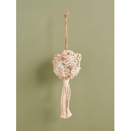 Bella Maison Makramee-Dekorationsobjekt "Connely" in Creme - 34% | Dekofiguren