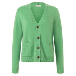 Maerz Muenchen Wollcardigan in Gr&uuml;n - 58% | Gr&ouml;&szlig;e 40 | Damen-pullover-cardigans