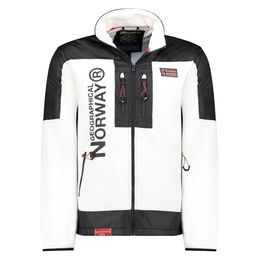 Geographical Norway Fleecejacke "Tulene" in Wei&szlig; - 62% | Gr&ouml;&szlig;e XL | Herren-pullover-sport