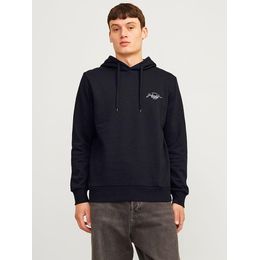 Jack & Jones Jack & Jones Hoodie in Schwarz - 57% | Gr&ouml;&szlig;e XL | Herren-sweatshirts-jacken