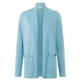 Maerz Muenchen Wollcardigan in Hellblau - 63% | Gr&ouml;&szlig;e 46 | Damen-pullover-cardigans