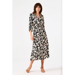 Garcia Kleid in Schwarz/ Creme - 52% | Gr&ouml;&szlig;e M | Damen-kleider
