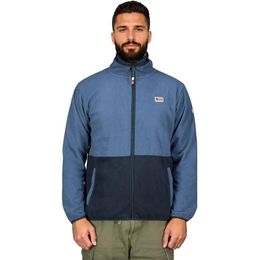 Geographical Norway Fleecejacke "Touki" in Blau/ Dunkelblau - 65% | Gr&ouml;&szlig;e M | Herren-pullover-sport