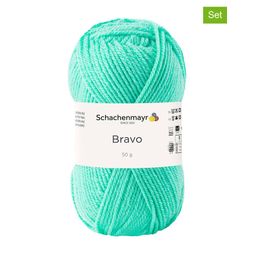 Schachenmayr since 1822 20er-Set: Kunstfasergarne ''Bravo'' in Türkis - 20x 50 g - 11% | Kreativbedarf-diy