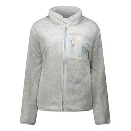 Geographical Norway Fleecejacke "Upecious" in Grau - 54% | Gr&ouml;&szlig;e M | Damenjacken