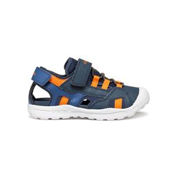 Geox Halbsandalen "Vaniett" in Dunkelblau/ Orange - 53% | Gr&ouml;&szlig;e 25 | Kindersandalen