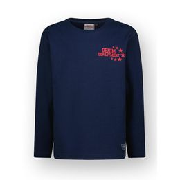 Vingino Longsleeve "Hade" in Dunkelblau - 56% | Gr&ouml;&szlig;e 128 | Kinder-longsleeves