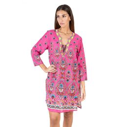 Isla Bonita by SIGRIS Kleid in Pink - 52% | Gr&ouml;&szlig;e M | Damen-kleider