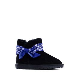 NICEBAY Leder-Winterboots "Waldeck" in Schwarz - 75% | Gr&ouml;&szlig;e 38 | Damen-stiefel
