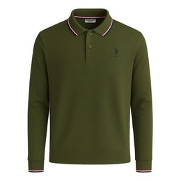 U.S. Polo Assn. Poloshirt in Dunkelgr&uuml;n - 33% | Gr&ouml;&szlig;e XL | Herren-plussize