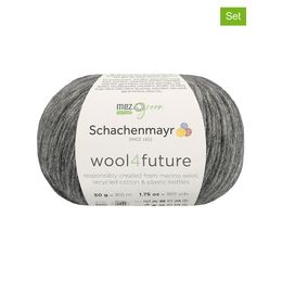 Schachenmayr since 1822 10er-Set: Mixgarne "wool4future" in Anthrazit - 10x 50 g - 39% | Kreativbedarf-diy