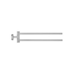 Wenko Handtuchhalter in Silber - (B)43 x (H)9 cm - 10% | Badezimmer-accessoires