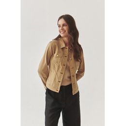 TATUUM Jeansjacke in Beige - 55% | Gr&ouml;&szlig;e 38 | Damenjacken