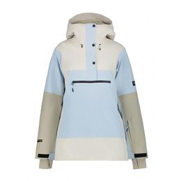 Icepeak Ski-/ Snowboardjacke "Calio" in Creme/ Grau/ Hellblau - 38% | Gr&ouml;&szlig;e 38 | Damen-outdoorjacken