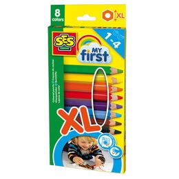 SES XL-Buntstifte "MyFirst" - ab 12 Monaten - 11% | Kinder-kreativspielzeug