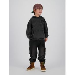Vingino Hoodie "Nicolai" in Anthrazit - 51% | Gr&ouml;&szlig;e 152 | Kinder-sweatshirts-jacken