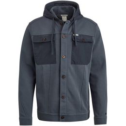 Cast Iron Übergangsjacke in Dunkelblau - 49% | Größe M | Herren-plussize