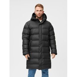 Derbe Wintermantel in Schwarz - 53% | Gr&ouml;&szlig;e XL | Herren-plussize