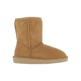 NICEBAY Leder-Winterboots "Medway" in Hellbraun - 73% | Gr&ouml;&szlig;e 38 | Damen-stiefel