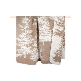 PAD Concept Plaid ''Pine'' in Beige/ Creme - (L)200 x (B)150 cm - 47% | Decken