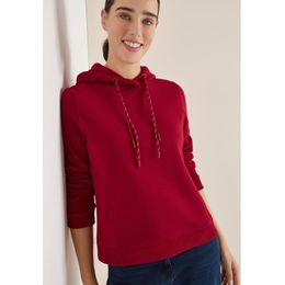 Cecil Hoodie in Rot - 48% | Gr&ouml;&szlig;e XXL | Damen-sweatshirts-jacken