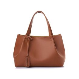 Vince Camuto Schultertasche in Hellbraun - (B)35 x (H)20 x (T)12 cm - 60% | Damen-taschen