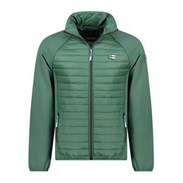 Geographical Norway Fleecejacke "Touro" in Gr&uuml;n - 59% | Gr&ouml;&szlig;e L | Herren-pullover-sport